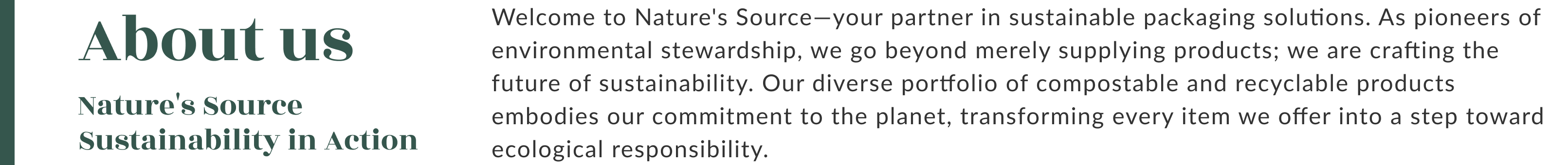 Nature’s Source